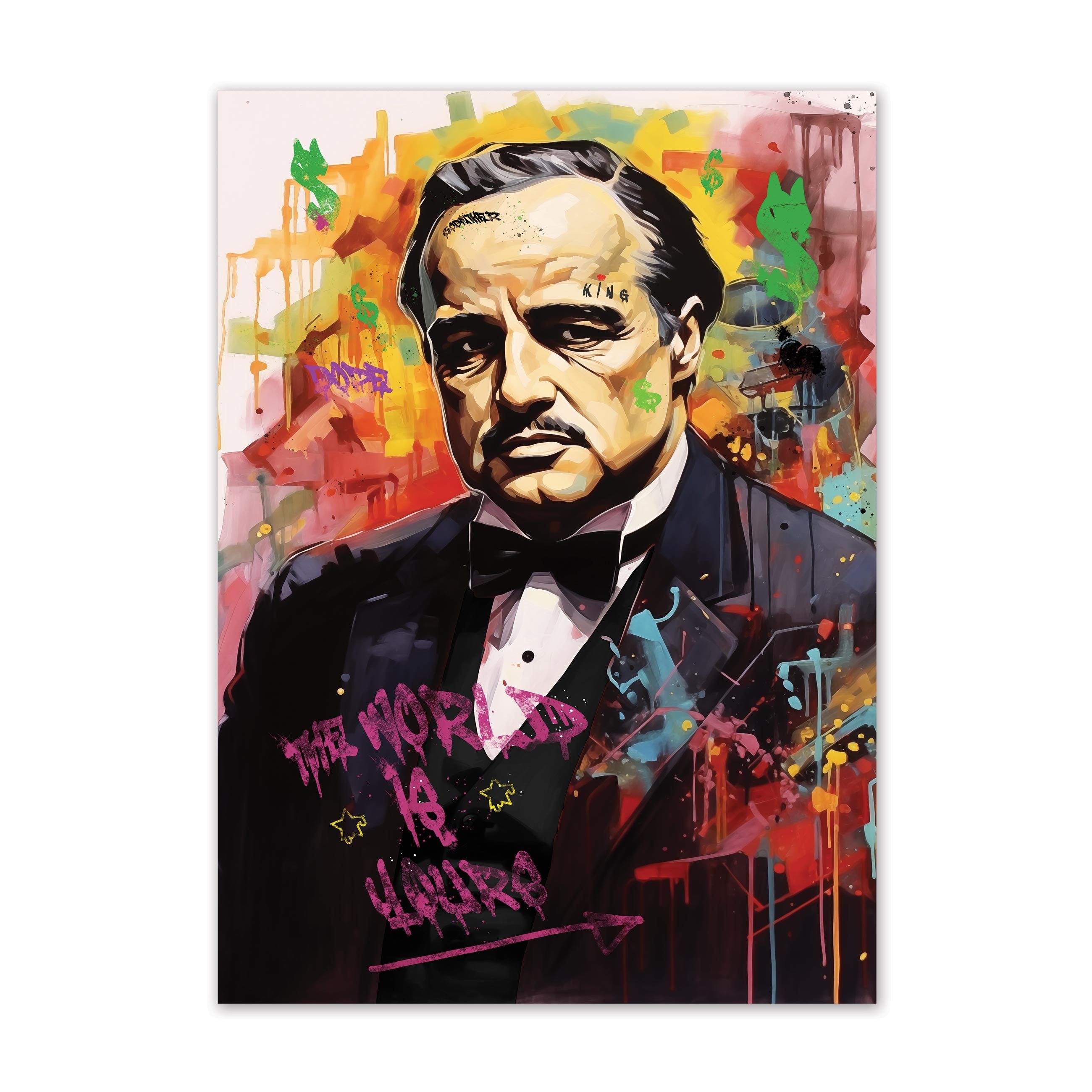 Wallarena Poster Mit Rahmen Bilder Pop Art Wohnzimmer Schlafzimmer