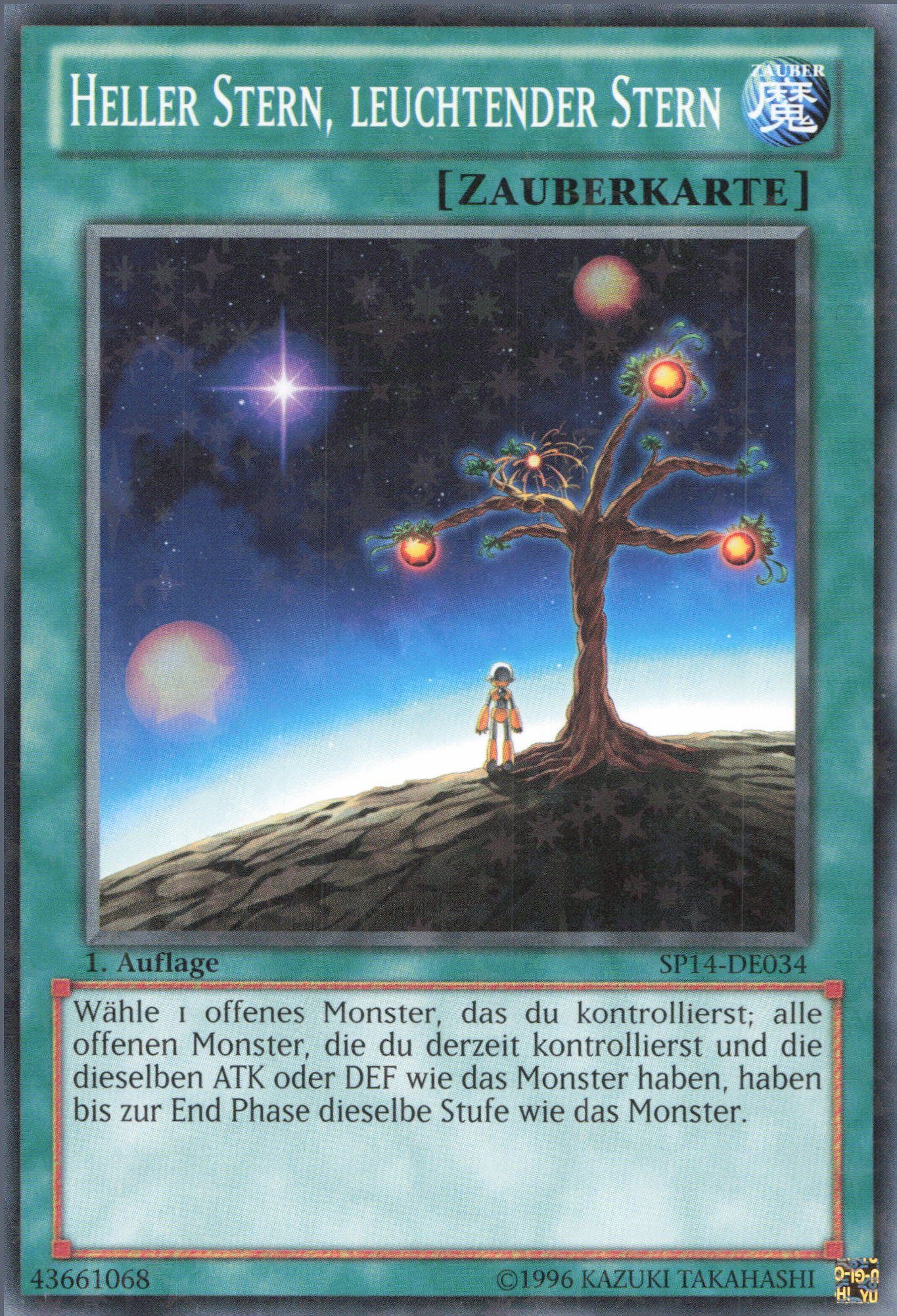ᐅ Recollectibles Sammelkarte Yugioh Karte Heller Stern Leuchtender
