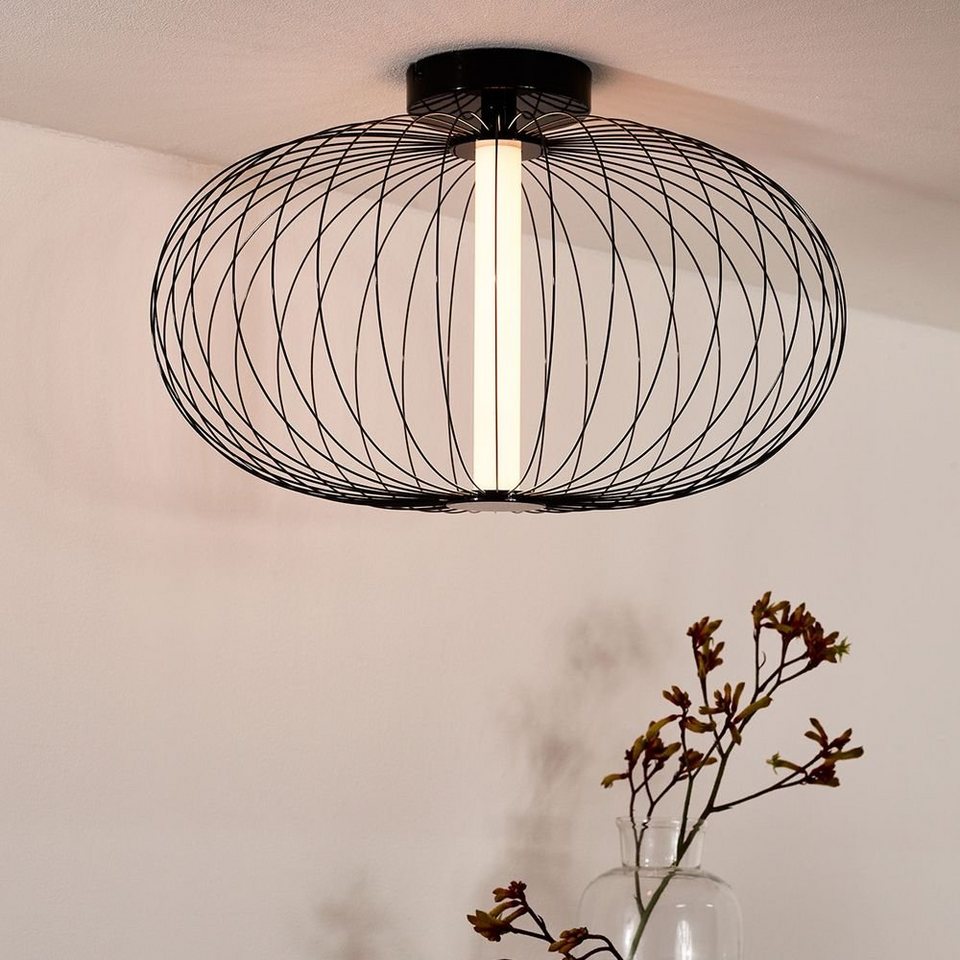 Click Licht Led Deckenleuchte Led Deckenleuchte Carbony In Schwarz 5w