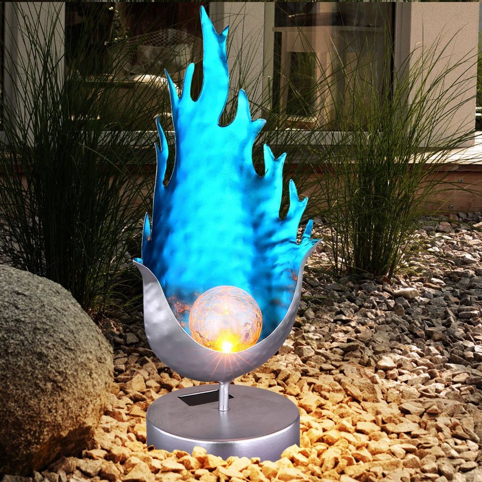 etc-shop Gartenleuchte, LED-Leuchtmittel fest verbaut, LED Solar Tisch ... etc-shop Gartenleuchte, LED-Leuchtmittel fest verbaut, LED Solar Tisch ...