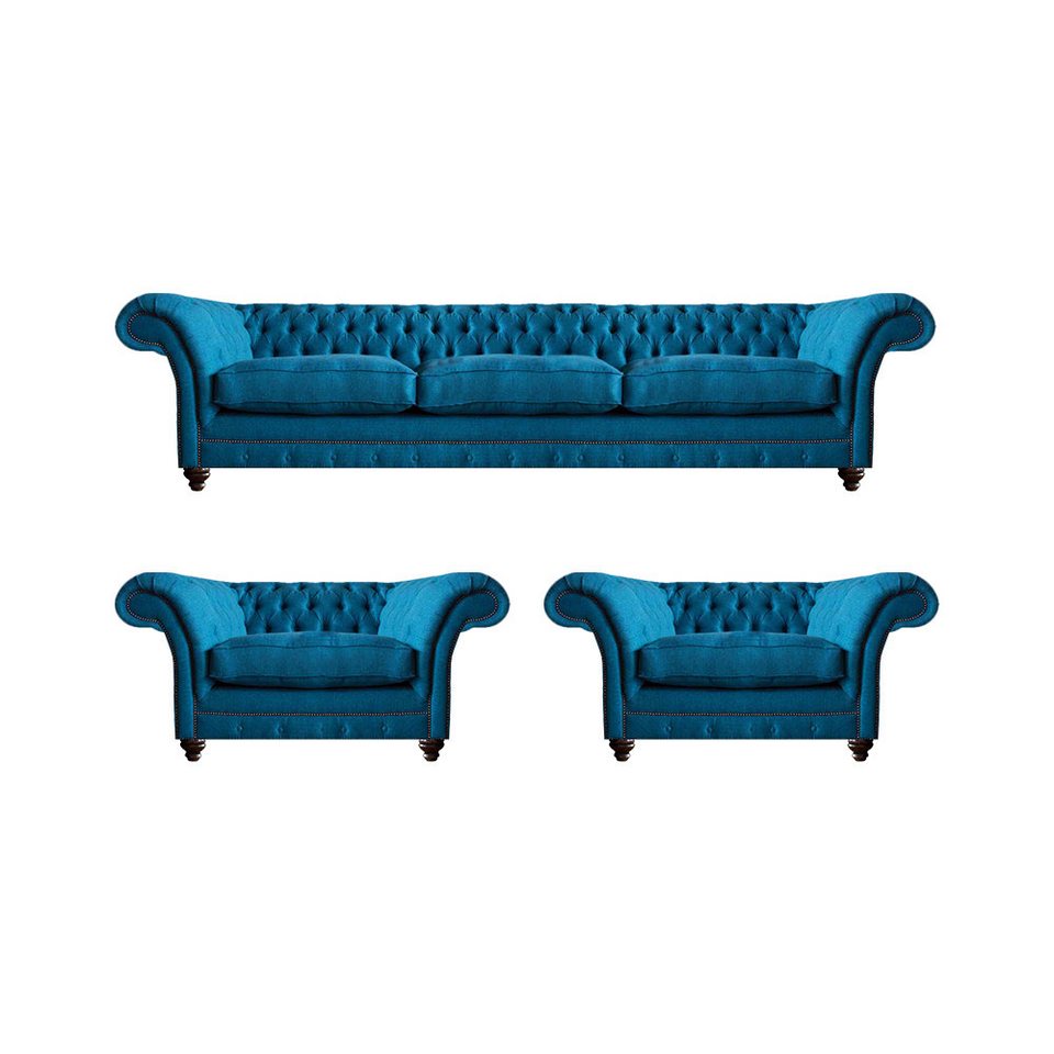 Jvmoebel Chesterfield Sofa Polstermöbel Sofagarnitur Sitz Möbel