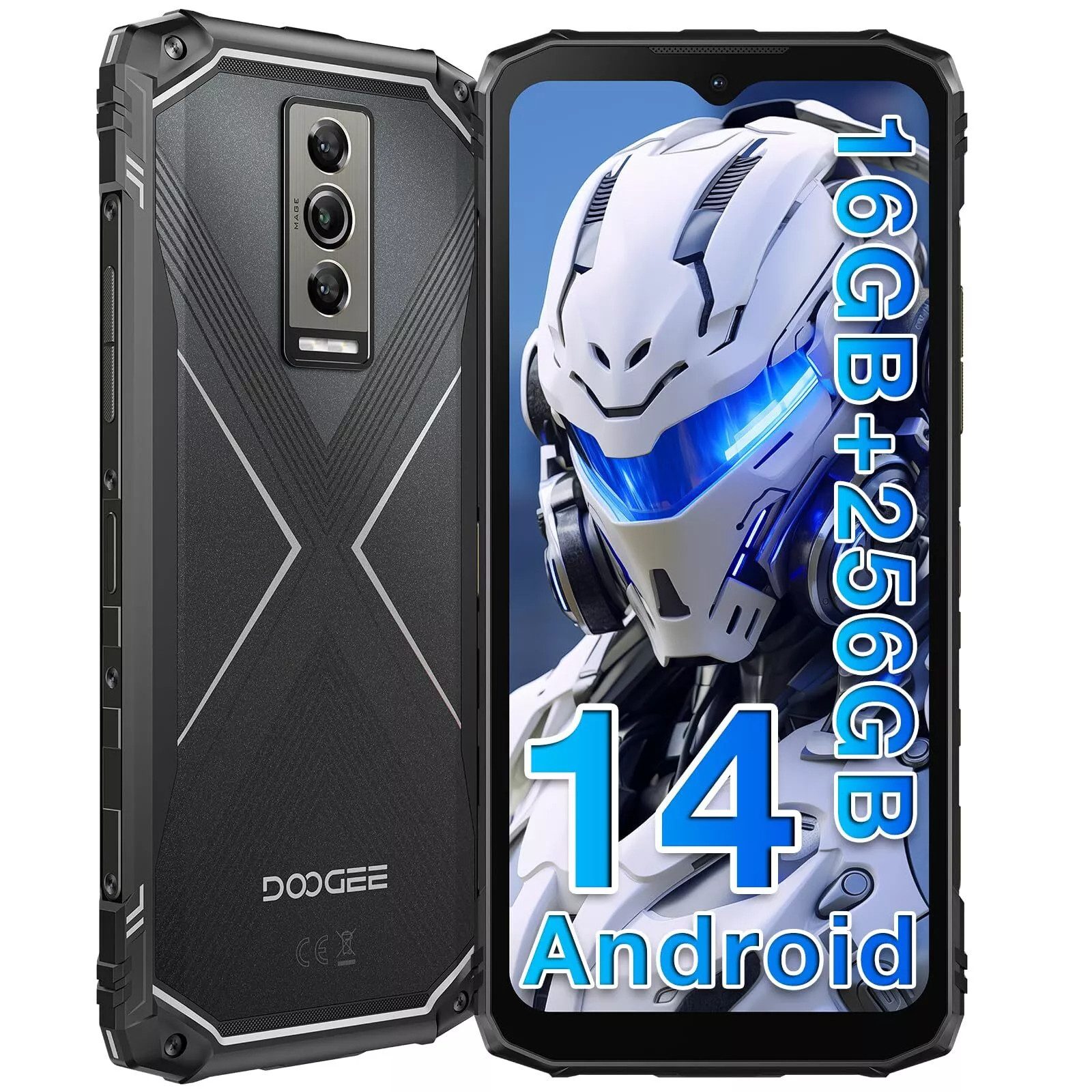 DOOGEE Blade 10 Pro 16+256GB Smartphone (6.56 Zoll, 50 MP Kamera), Handy