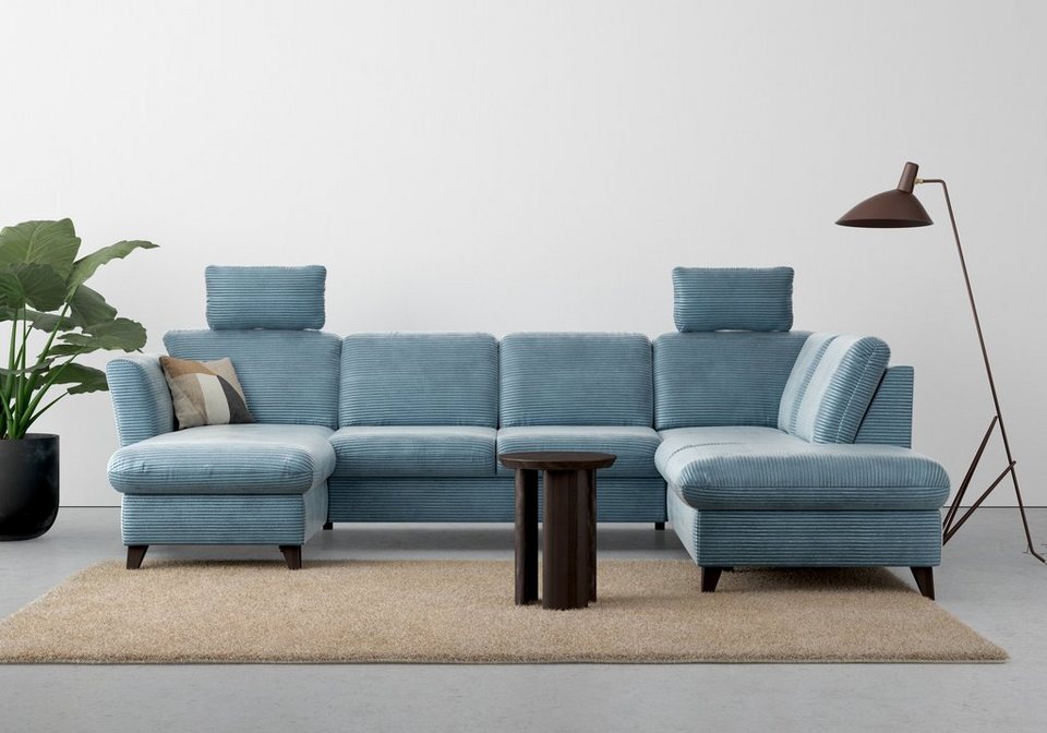 Home Affaire Wohnlandschaft Trelleborg U Form Wahlweise Mit