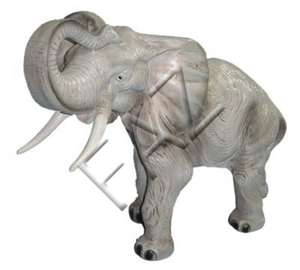 Jvmoebel Skulptur Design Elefant Gross Figur Statue Skulptur Figuren