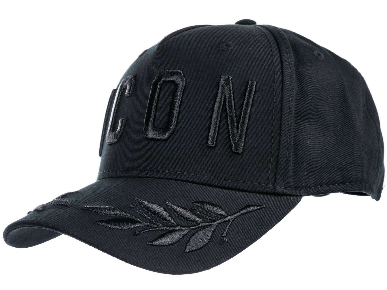Dsquared2 Baseball Cap DS-191-Schwarz-Schwarz