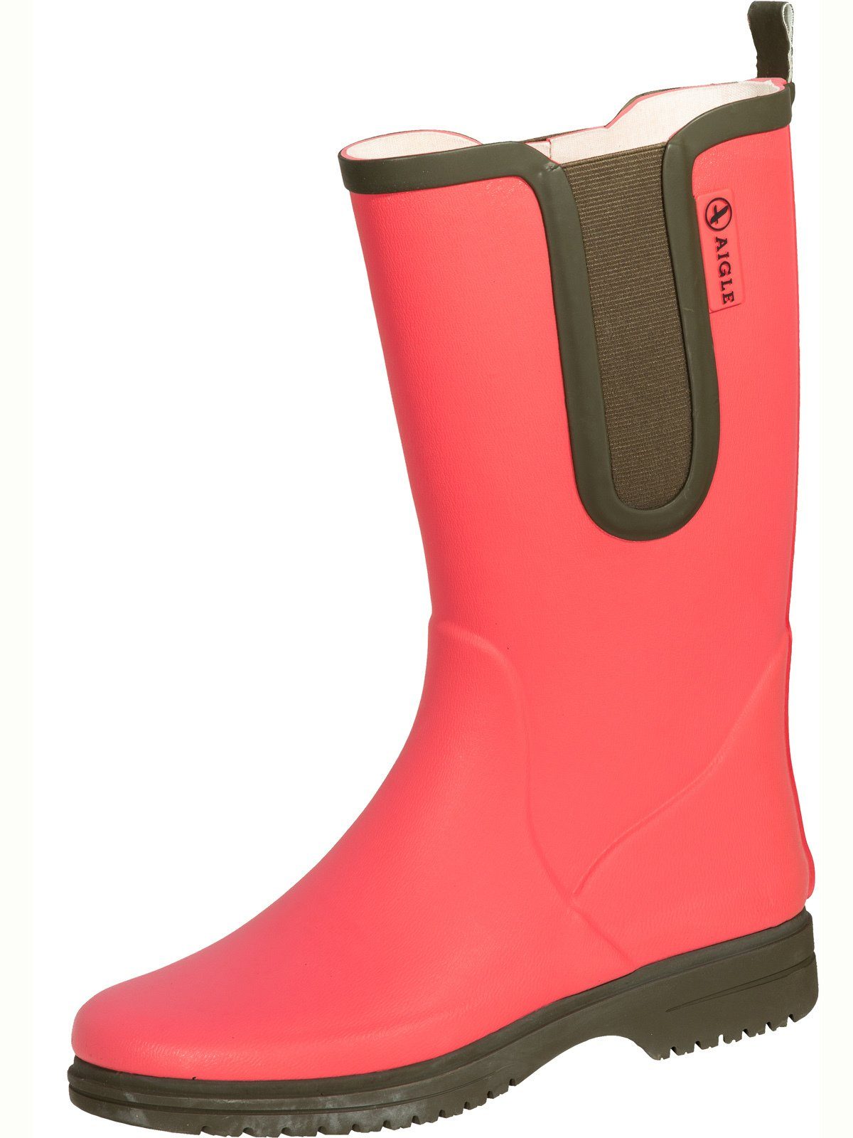 Aigle Aigle Stiefel Egoa rasberry/kaki Gummistiefel, Stoßdämpfend
