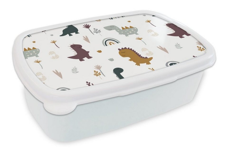 Muchowow Lunchbox Schnittmuster Jungen Dino Kunststoff 2 Tlg