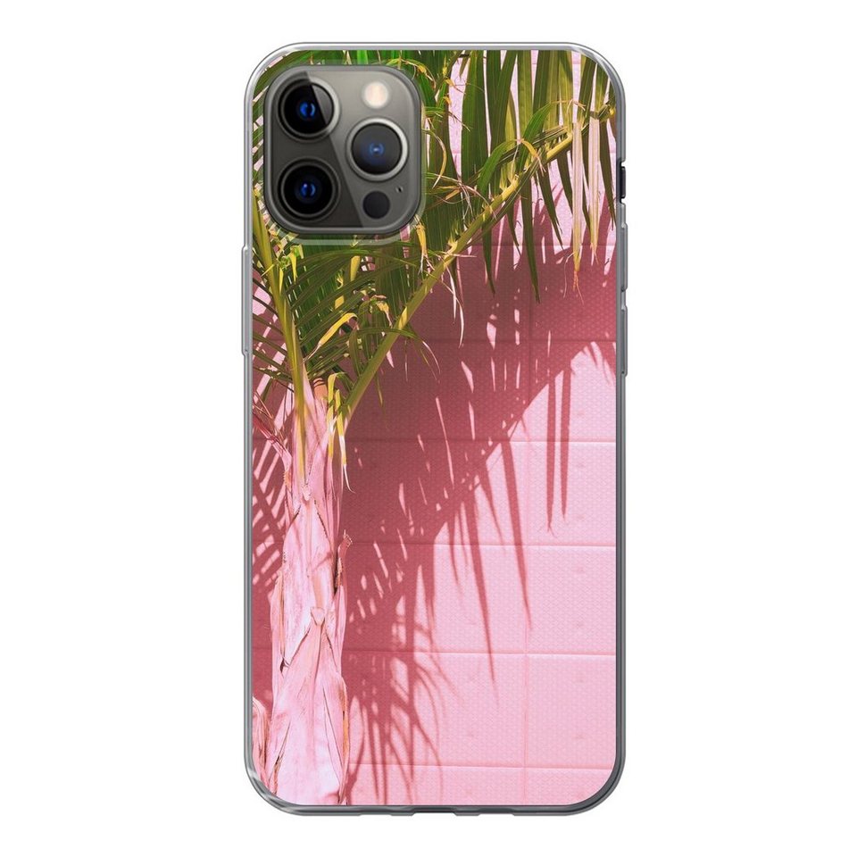 Muchowow Handyhülle Pflanze Sommer Tropisch Rosa Handyhülle