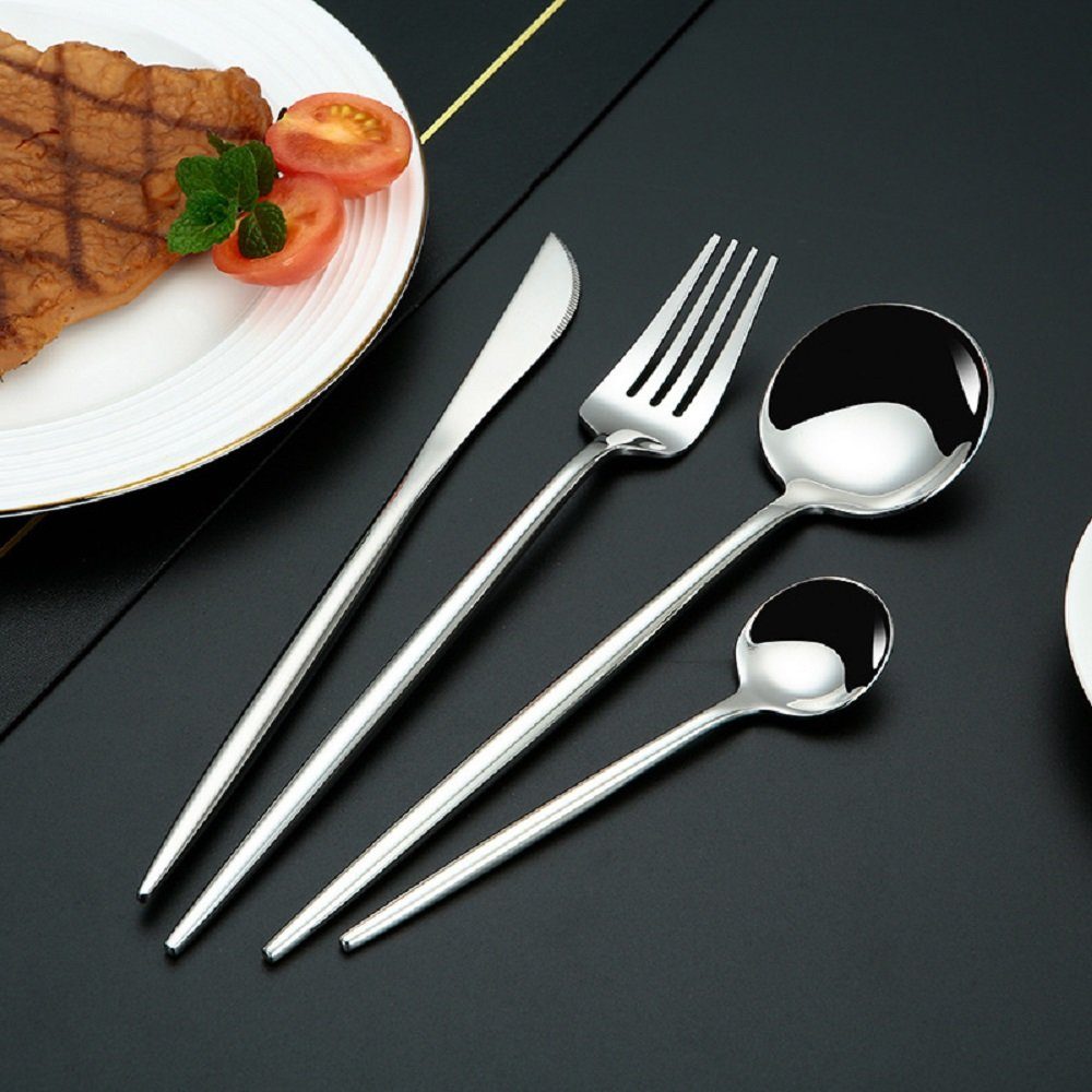 Kinglux Besteck Set 24teilig Essbesteck Set Für 6personen
