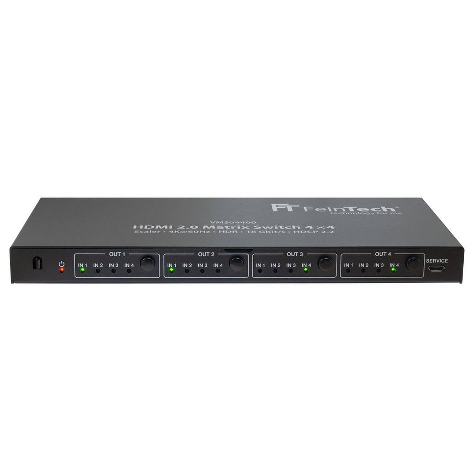 FeinTech Audio / Video Matrix-Switch VMS04400 HDMI 2.0 Matrix Switch ... FeinTech Audio / Video Matrix-Switch VMS04400 HDMI 2.0 Matrix Switch ...