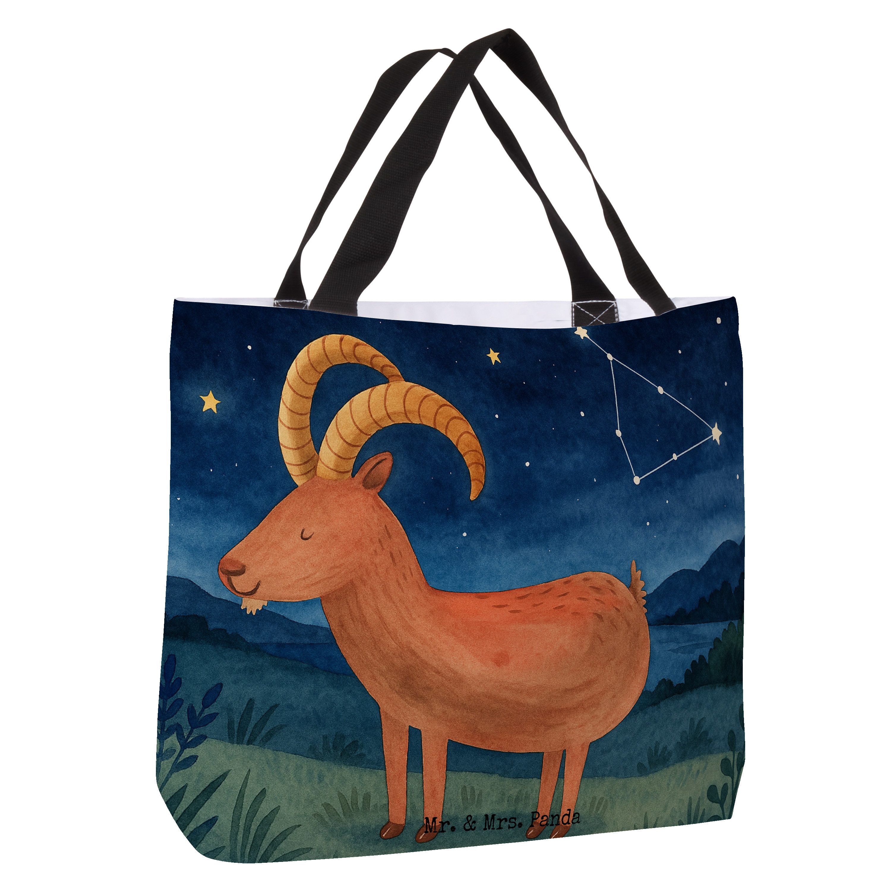 Mr. & Mrs. Panda Shopper Sternzeichen Steinbock Design, Reisetasche ...