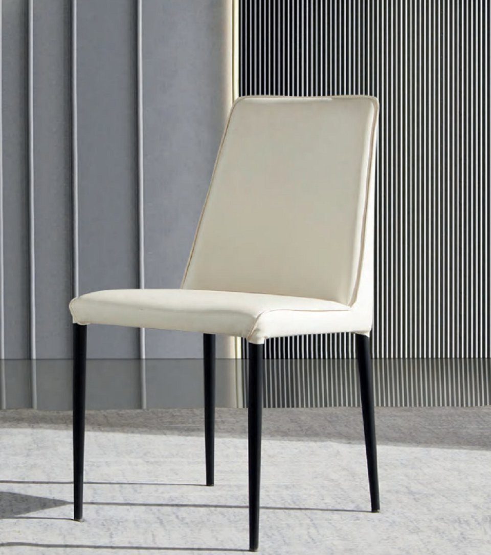 Jvmoebel Esszimmerstuhl Weißer Esszimmerstuhl Designer Holzstühle