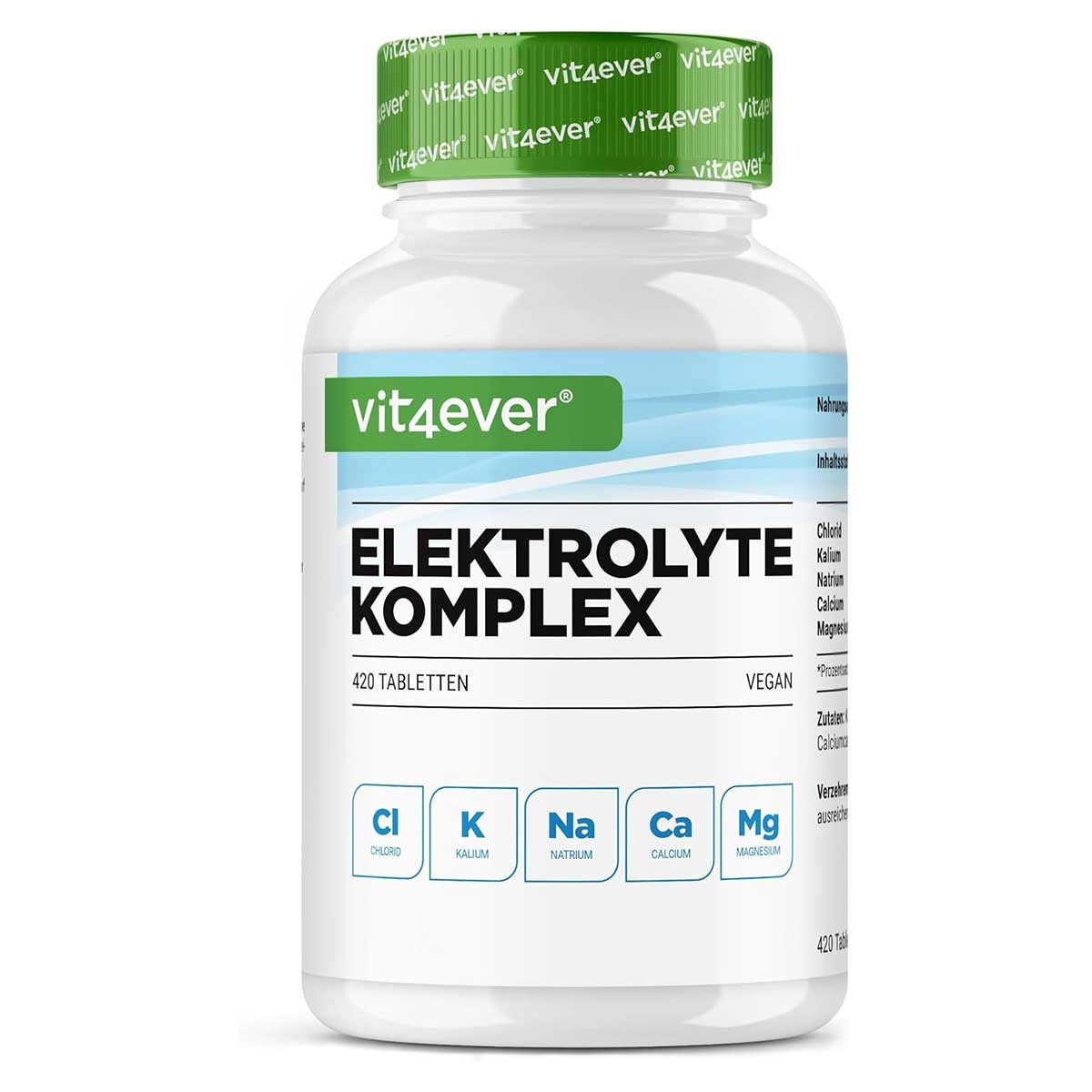 Vit4ever Vit4ever Elektrolyte Komplex 420 Tabletten Tabletten