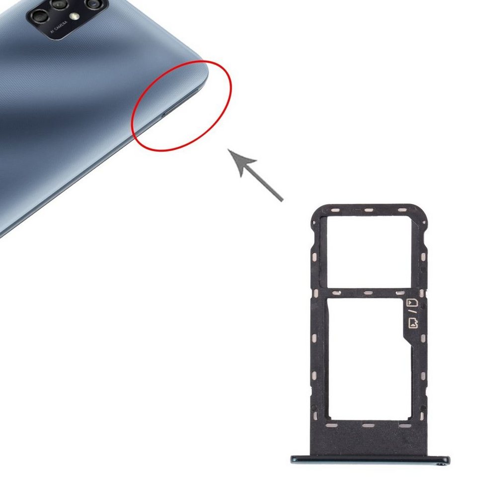 Wigento »Dual SIM Karten Halter Adapter Hell Grün für ZTE Blade V2020 ... Wigento »Dual SIM Karten Halter Adapter Hell Grün für ZTE Blade V2020 ...
