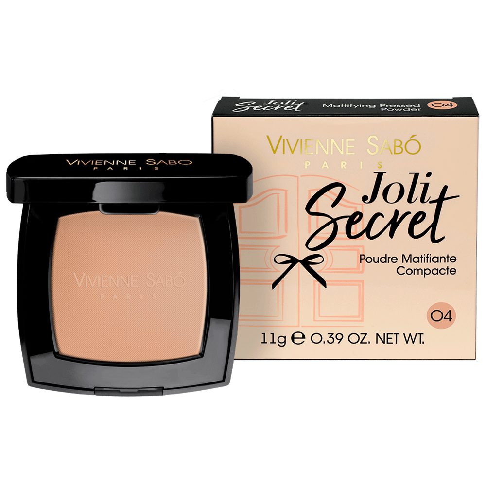 VIVIENNE SABO Contouring-Puder Vivienne Sabo - Mattifying Pressed Powder Joli Secret 04