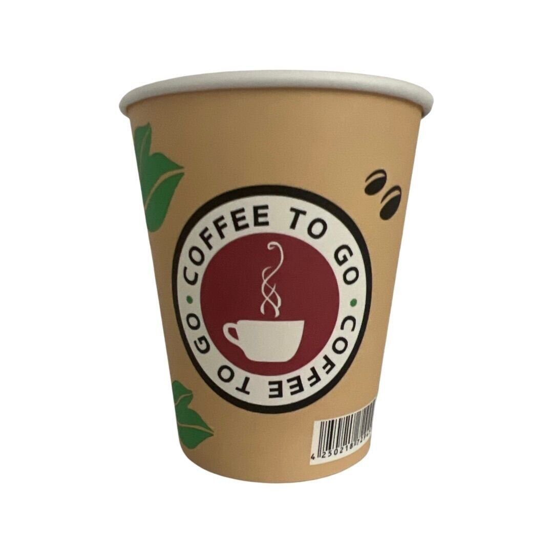 Roland Germany Coffee-to-go-Becher Espresso- Kaffeebecher Mokkabecher 100ml ToGo Pappbecher 200 Stck