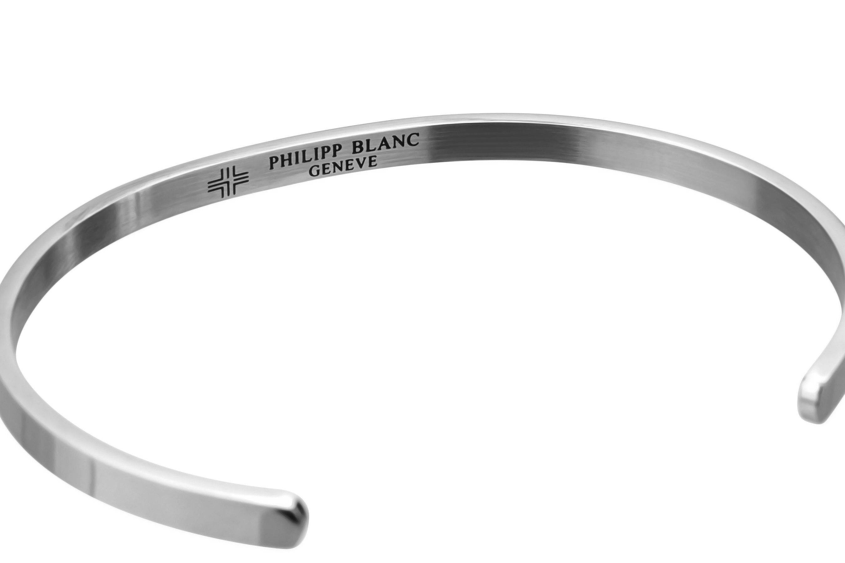 PHILIPP BLANC Quarzuhr SPD3-1 Bulle Silver Link Gift Set