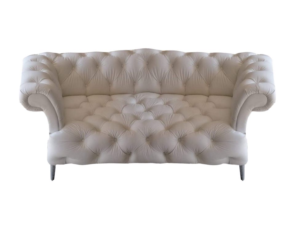 Jvmoebel Chesterfield Sofa Wohnzimmer Sofa Zweisitzer Couch Polster