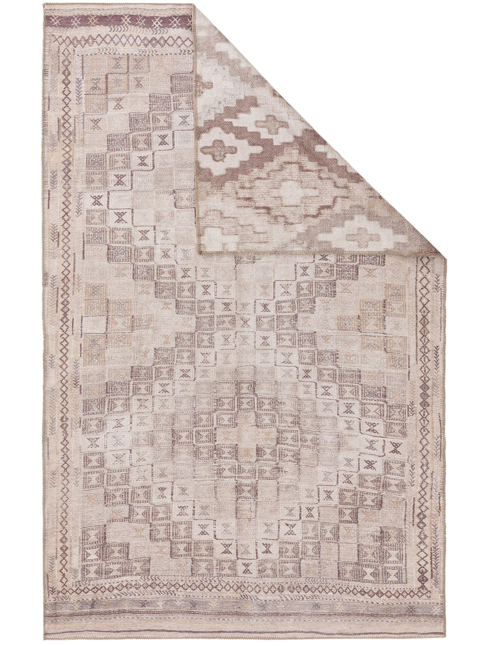Teppich Ana Benuta Rechteckig Höhe 5 Mm Kunstfaser Berber Ethno