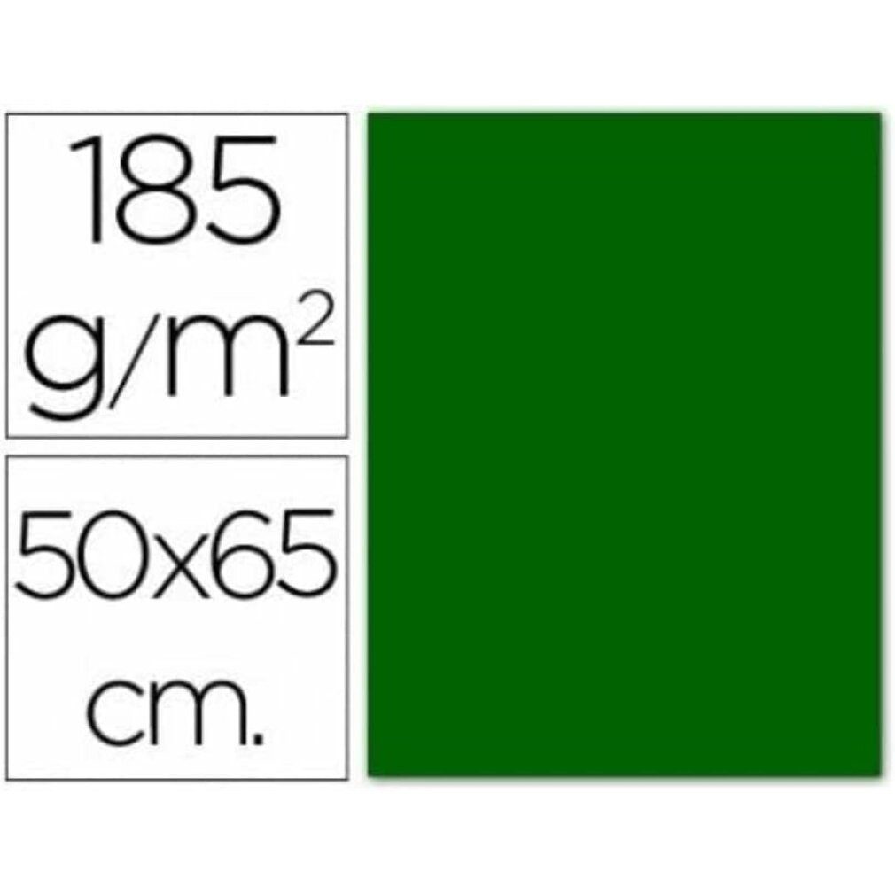 IRIS Zeichenpapier Pappe grün 185 g (50 x 65 cm) (25 Stück), Ein ...