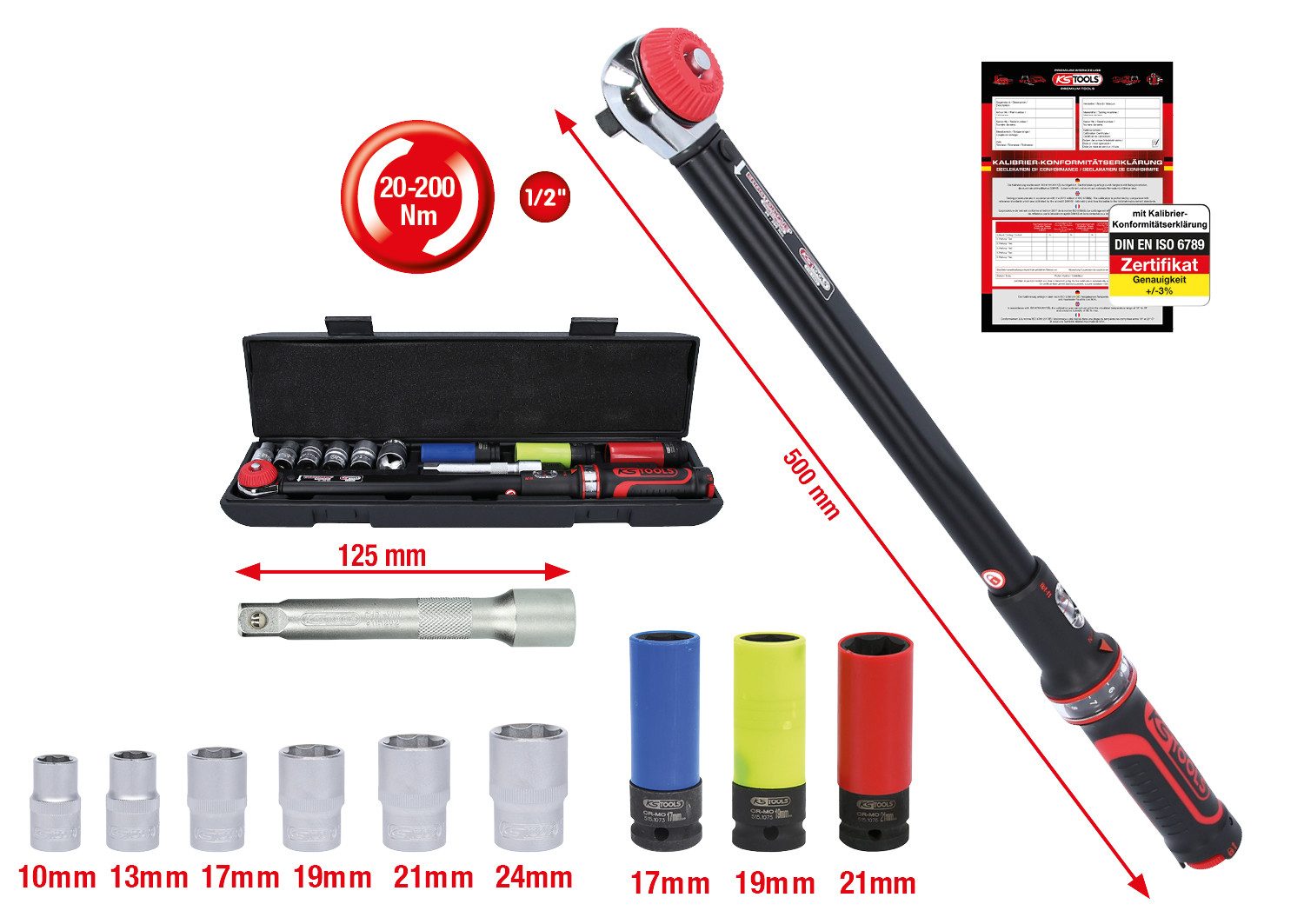 Brilliant Tools Drehmomentschlüssel 1/2"ERGOTORQUEprecision ...