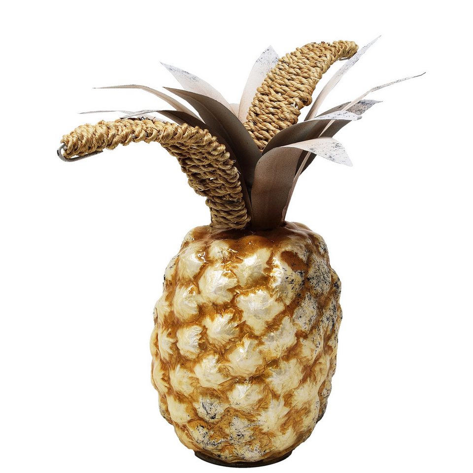 Mysticalls Dekofigur Dekofigur Ananas Dekoration Küche Obst Metall