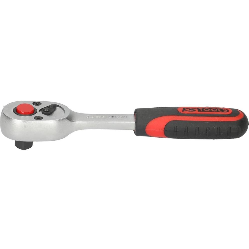 KS Tools Ratsche 1/4″ Mini-Umschaltknarre, 72 Zahn, Knarre