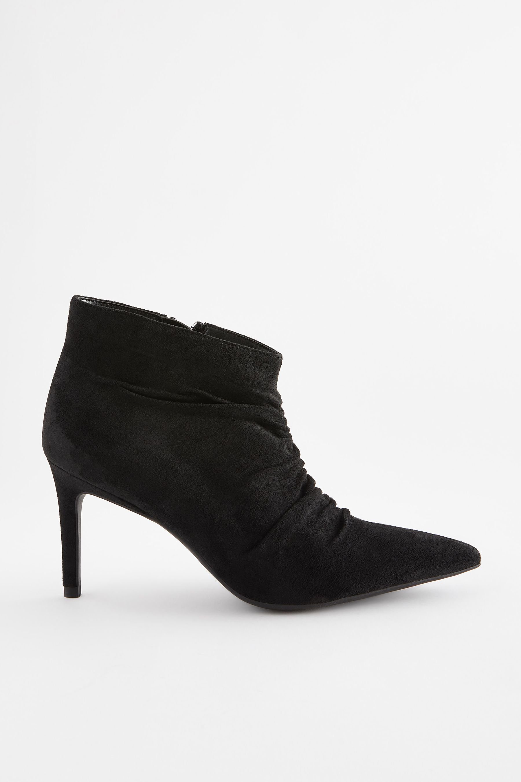 Next Forever Comfort® Spitze Lederstiefelette Rüschen Stiefelette 1