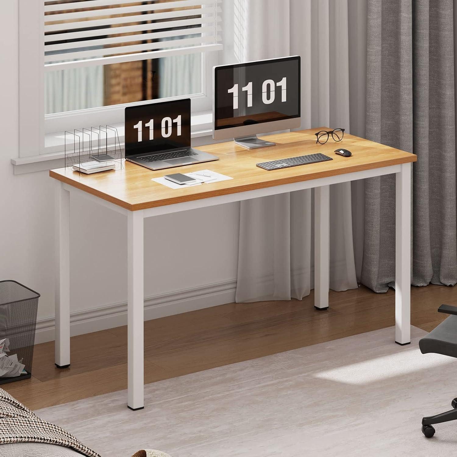 LuxusKollektion Computertisch Computertisch 80x40cm Schreibtisch Büro ...
