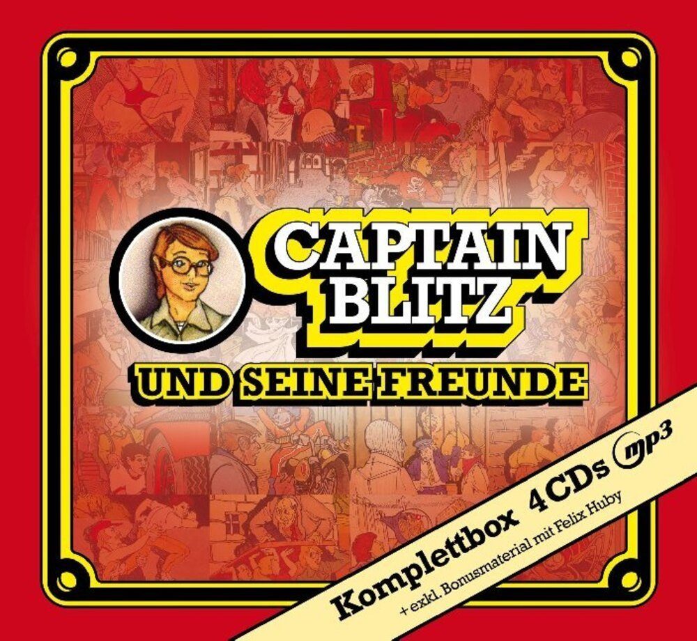 Hörspiel Captain Blitz und seine Freunde - Komplettbox, 1 Audio-CD