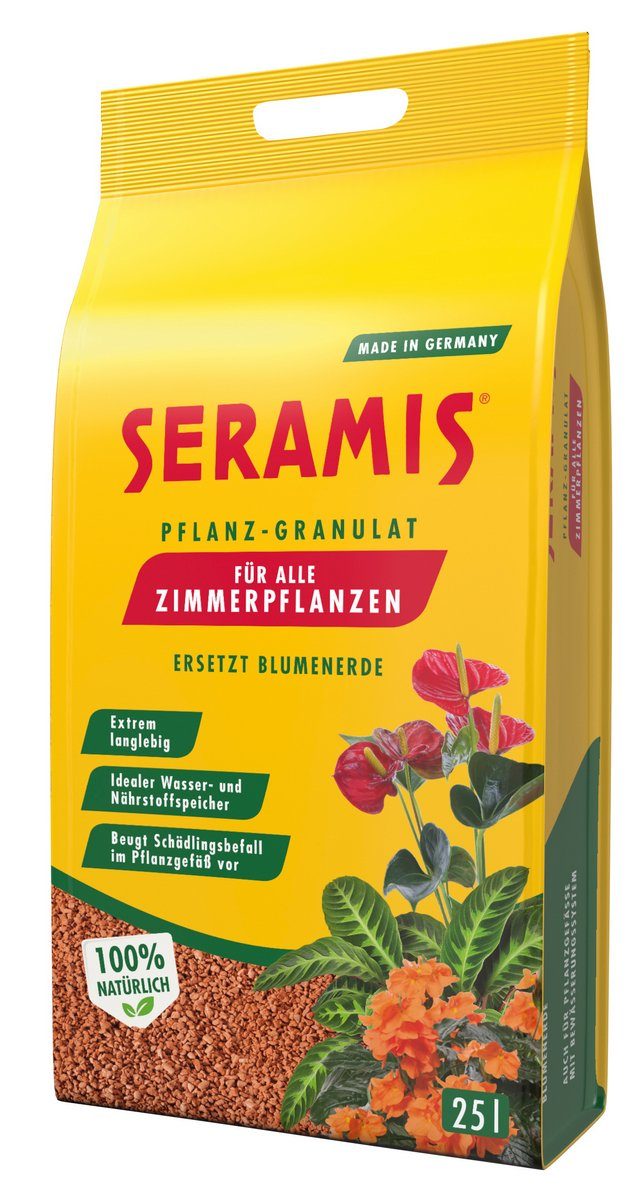 ᐅ Seramis Pflanzgranulat Drainagematerial, Für ein optimales Wachstum ...