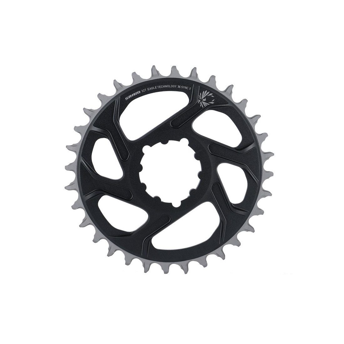 SRAM Fahrradketten Kettenblatt "X-Sync 2 Eagle" Boost DM, 32 Zähne, Alu, 3 mm Offset