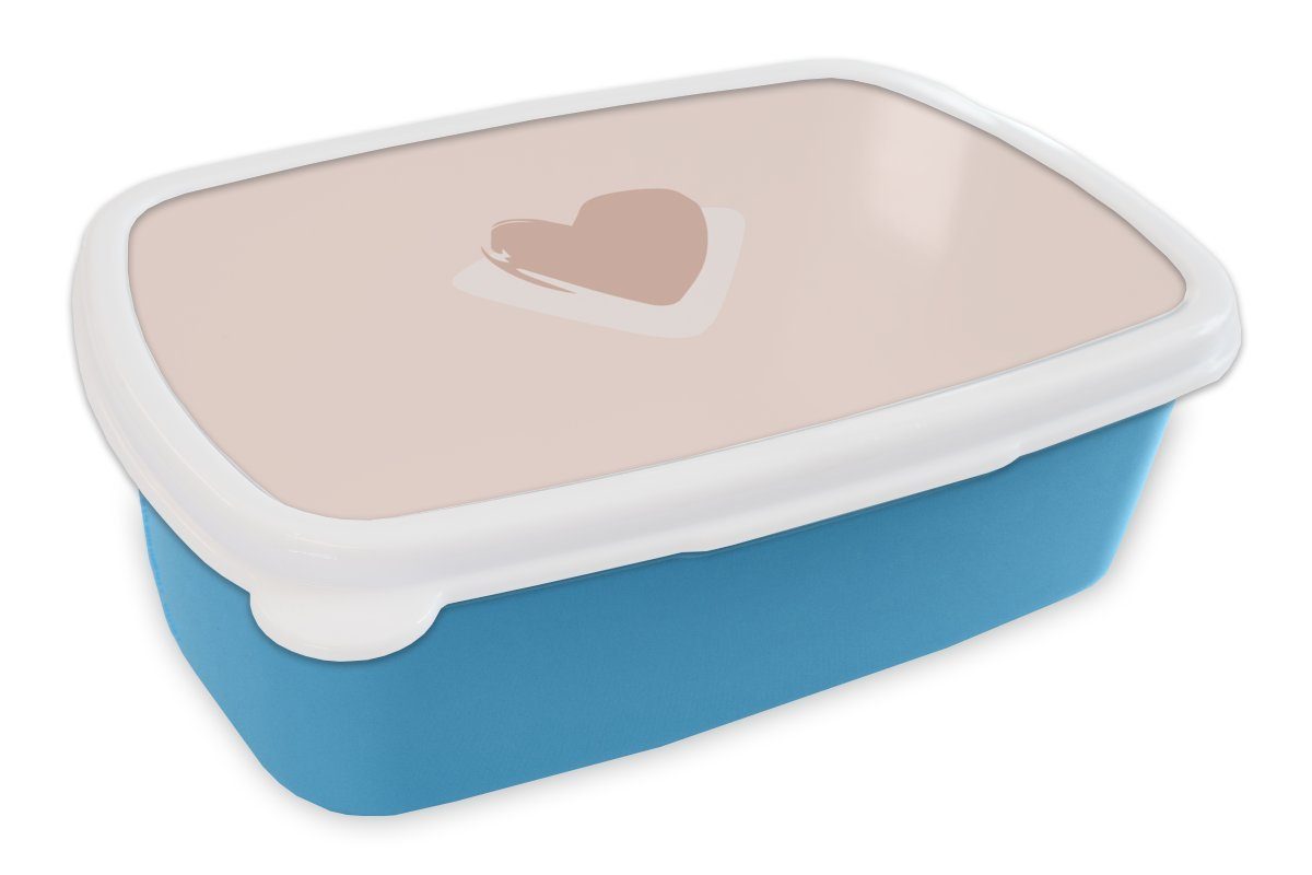 Muchowow Lunchbox Sommer Herz Rosa Kunststoff 2 Tlg Brotdose