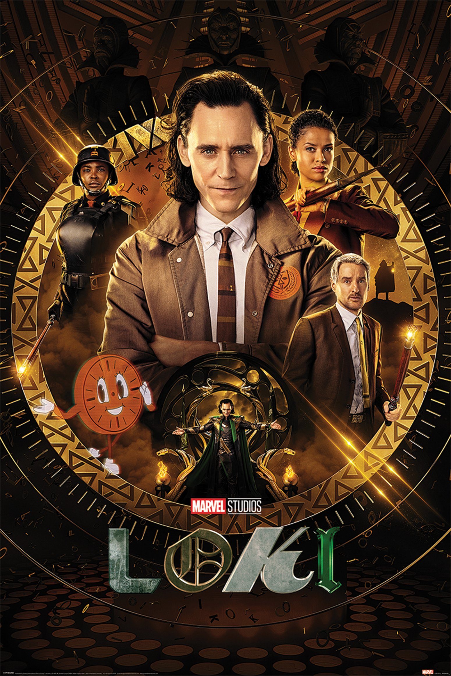 PYRAMID Poster Loki Poster Glorious Purpose Tom Hiddleston 61 x 91,5 cm
