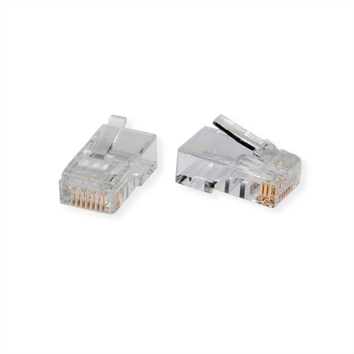 ROLINE Modular Plug ungeschirmt, Kat.6 (Class E) Netzwerk-Panel (10 ...