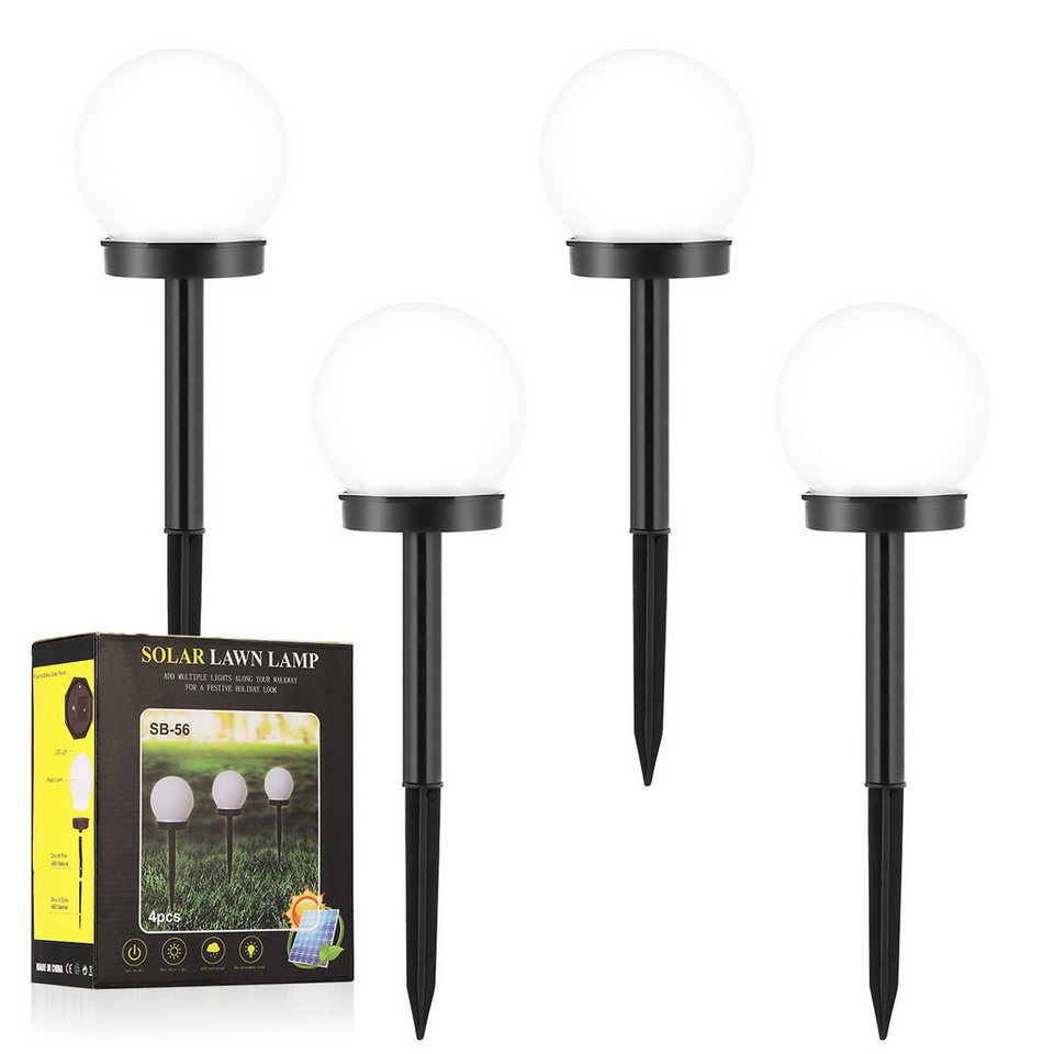 Wilgoon Led Solarleuchte Solar Gartenleuchte Wasserdicht Solarlampe