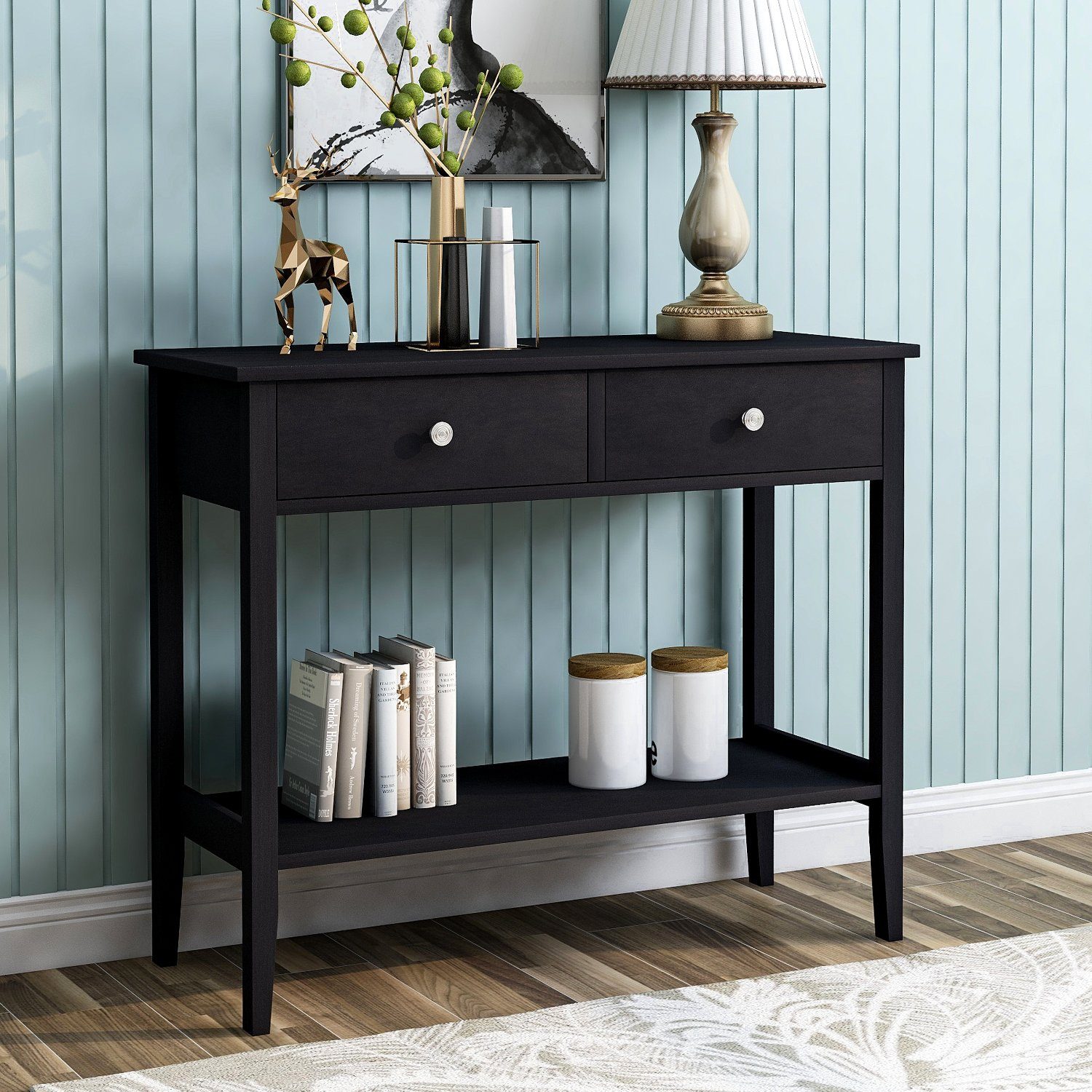 Flieks Konsolentisch Proper 1 St Mit Zwei Schubladen Sideboard