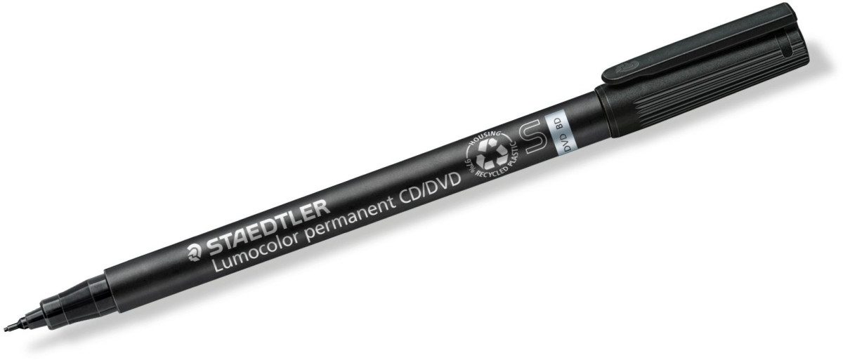 STAEDTLER Permanentmarker, DRY SAFE: kann tagelang offen liegen, ohne ...