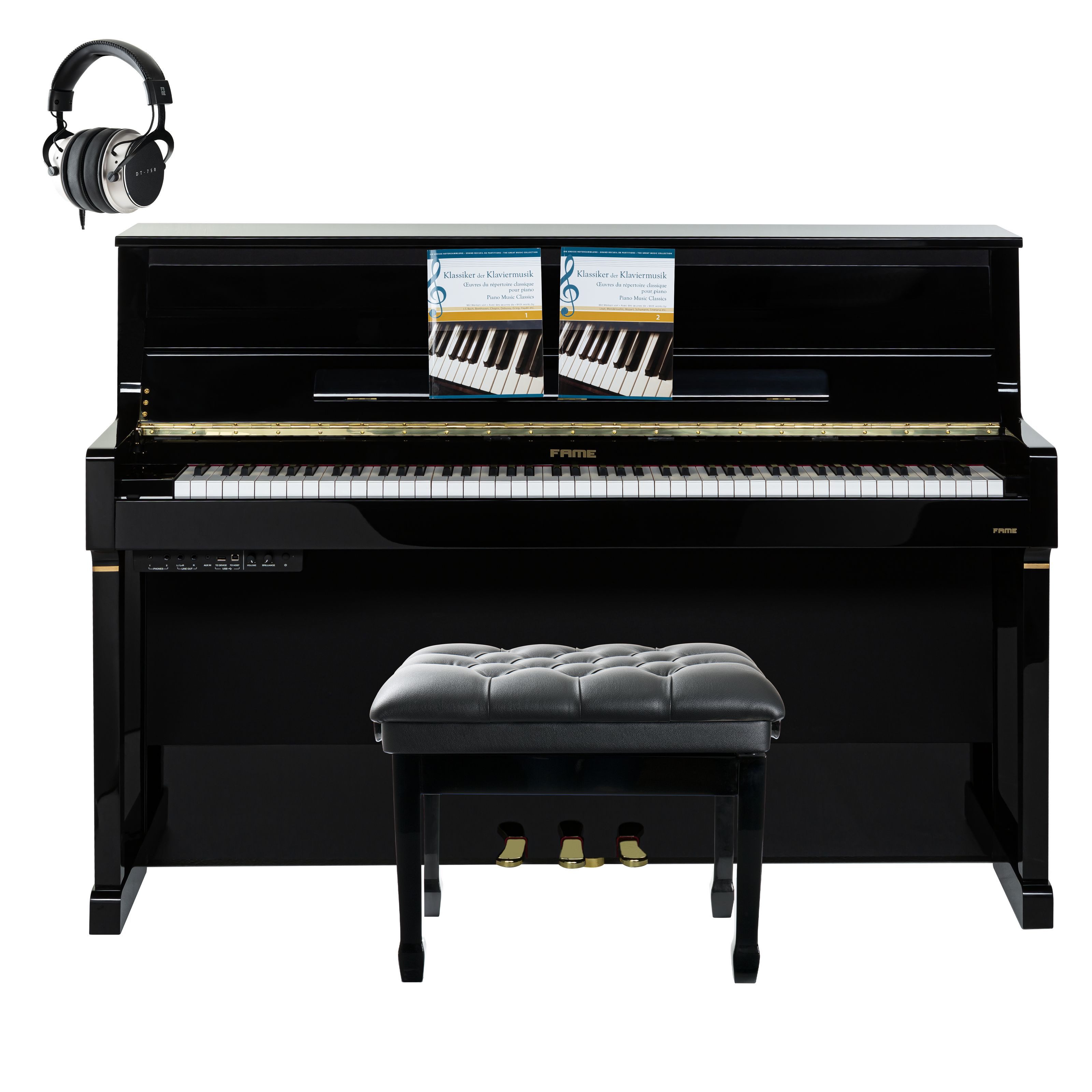 FAME Digitalpiano (Digitalpianos, Digitalpiano-Sets), DP-9000 BT ...