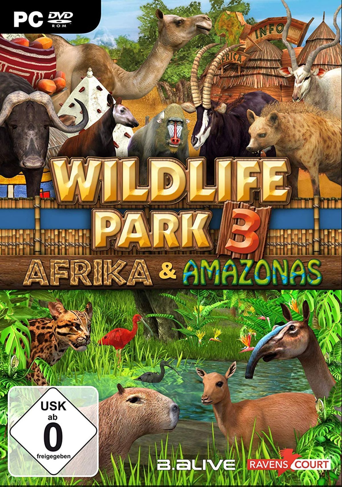 Wildlife Park 3: Afrika & Amazonas PC