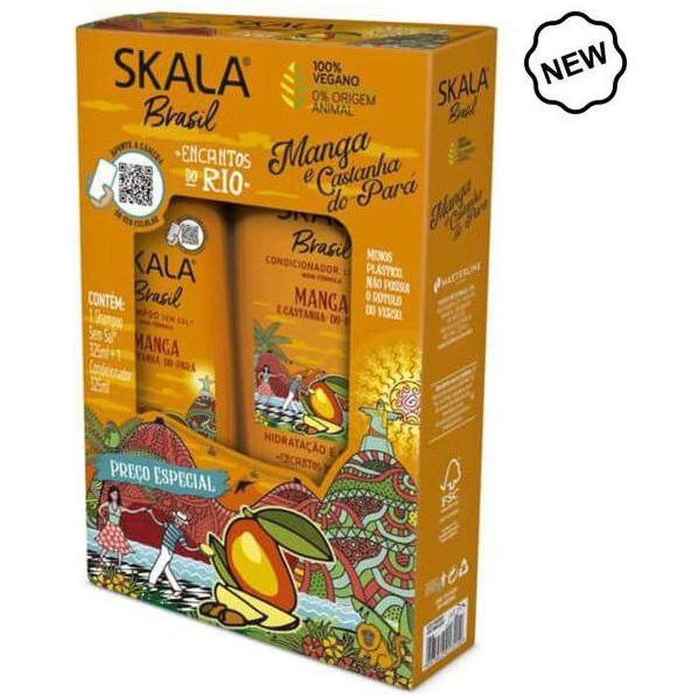 SK Haarshampoo Scale Kit Manga E Castanha do Para Shampoo + Conditioner ...