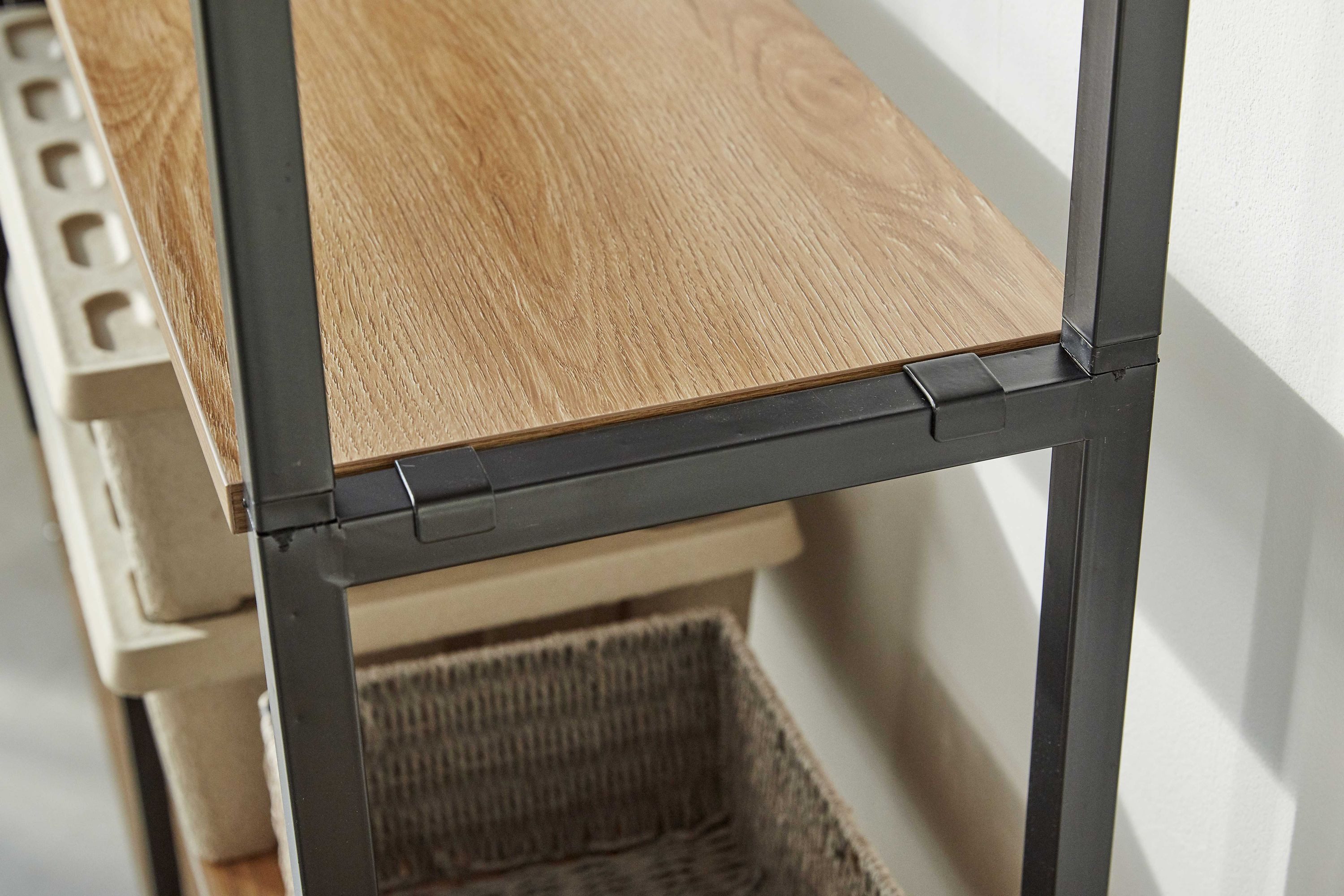 dynamic24 Standregal, Regal schmal, Erweiterungsregal mit genügend Stauraum