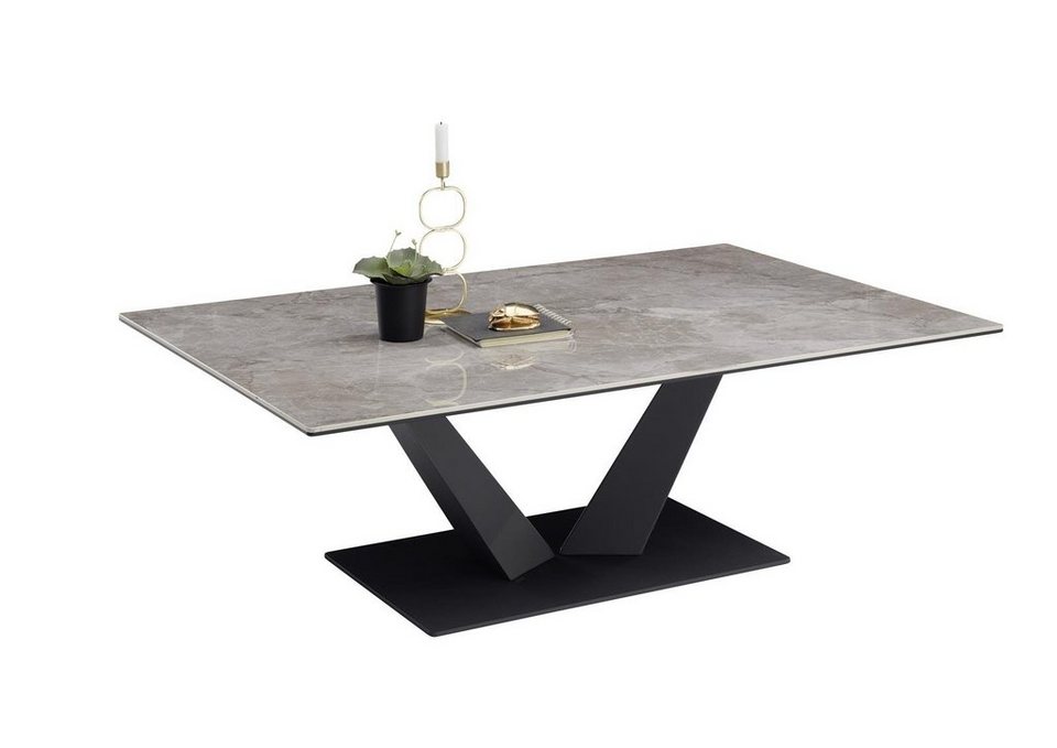 Möbelando Couchtisch Gaya Moderner Couchtisch Mit Keramikoberfläche