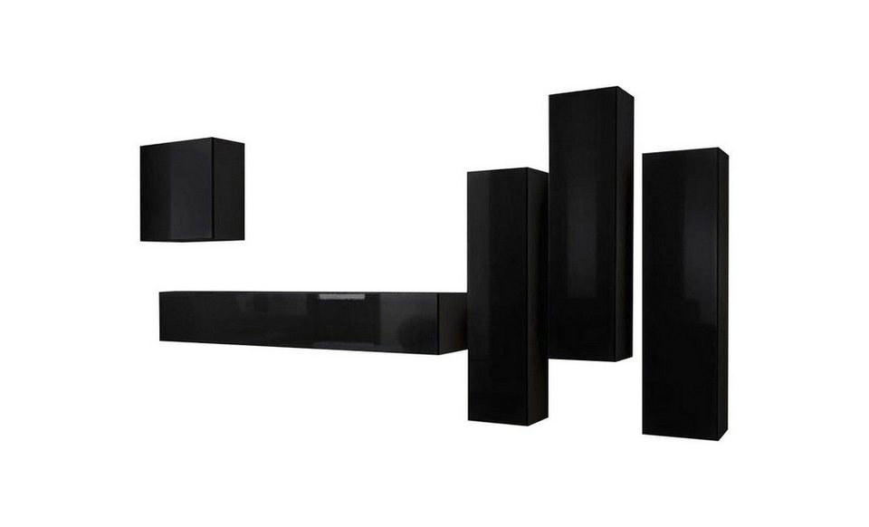 Xlmoebel Wohnzimmer Set Wohnzimmerwand Set 5 Teilig Fernsehmöbel
