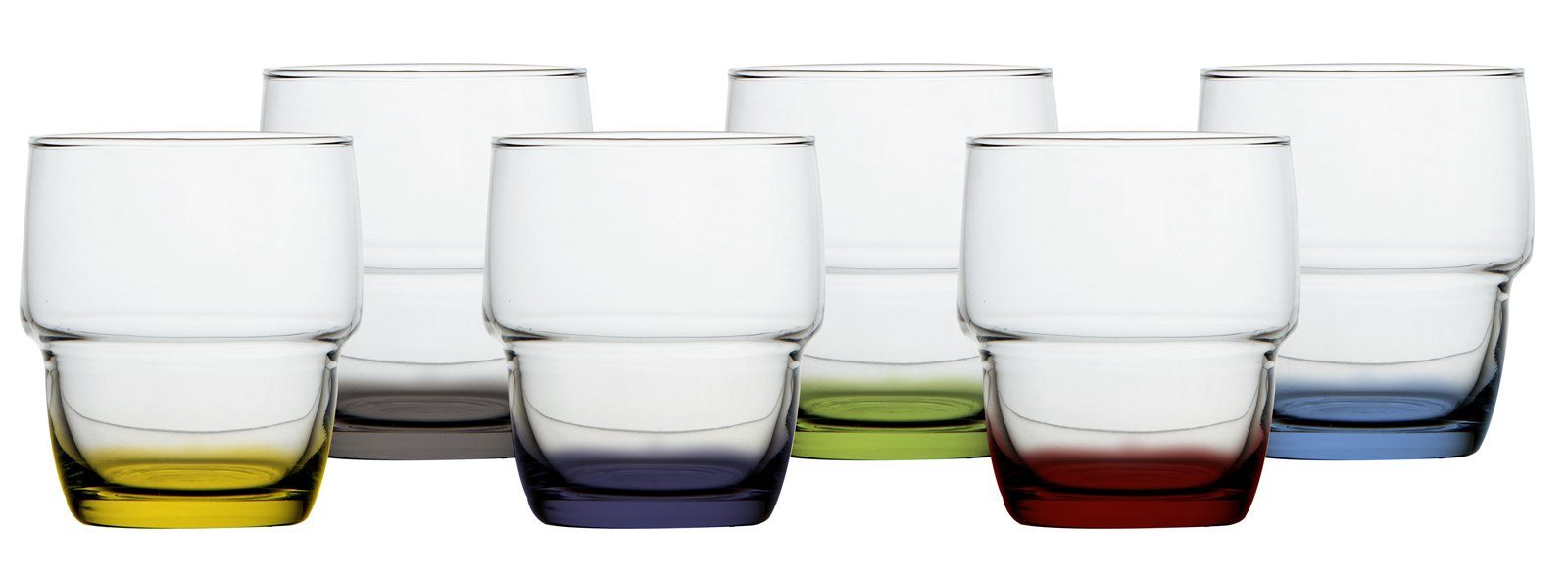 Marine Business Longdrinkglas Wasserglas Color Base Set 6 Stück