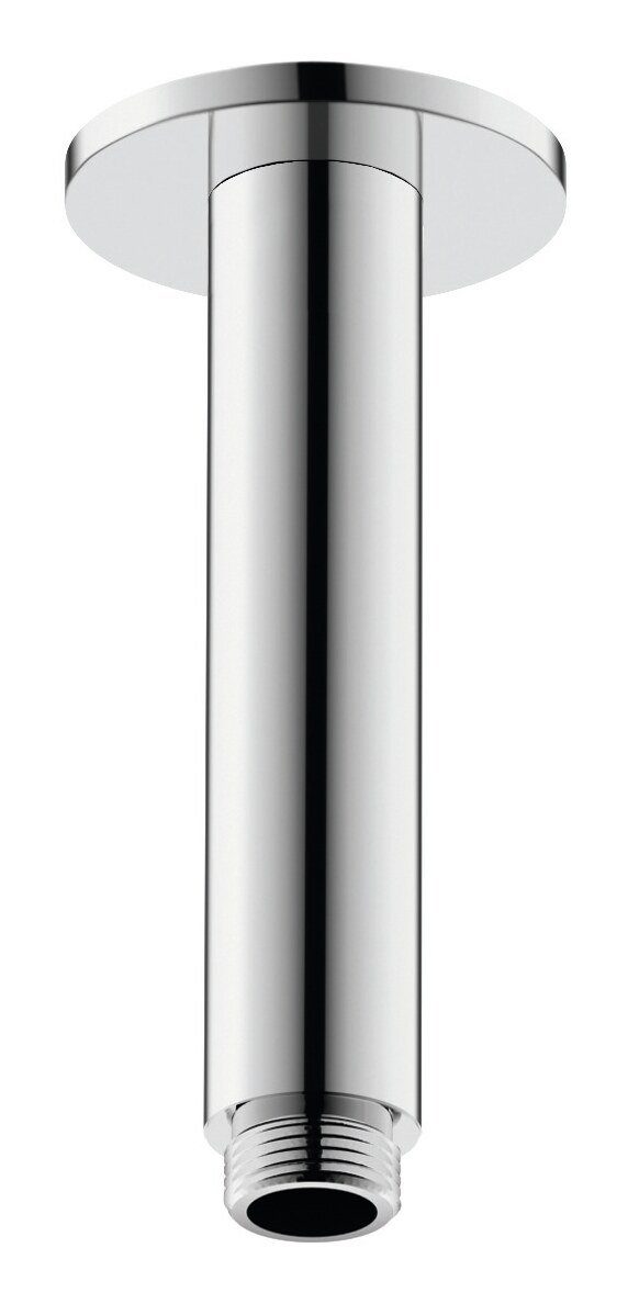 ᐅ Duravit Brausearm Universal, Brausearm Deckenanschluss runde Rosette 125 mm - Chrom | OTTO