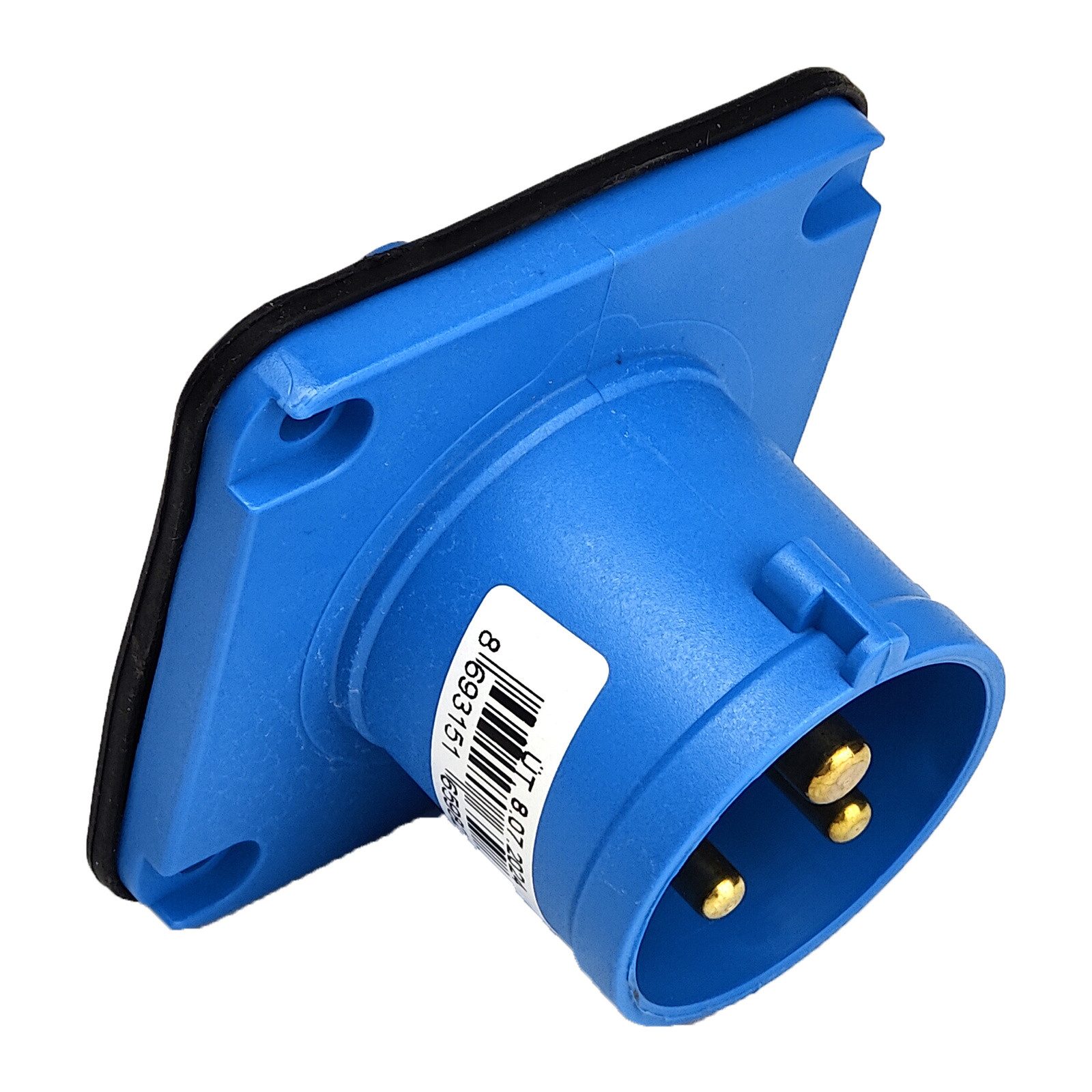 TP Electric Steckdose CEE Einbaustecker gerade Camping 3P 16A 230V IP44, 1-St.