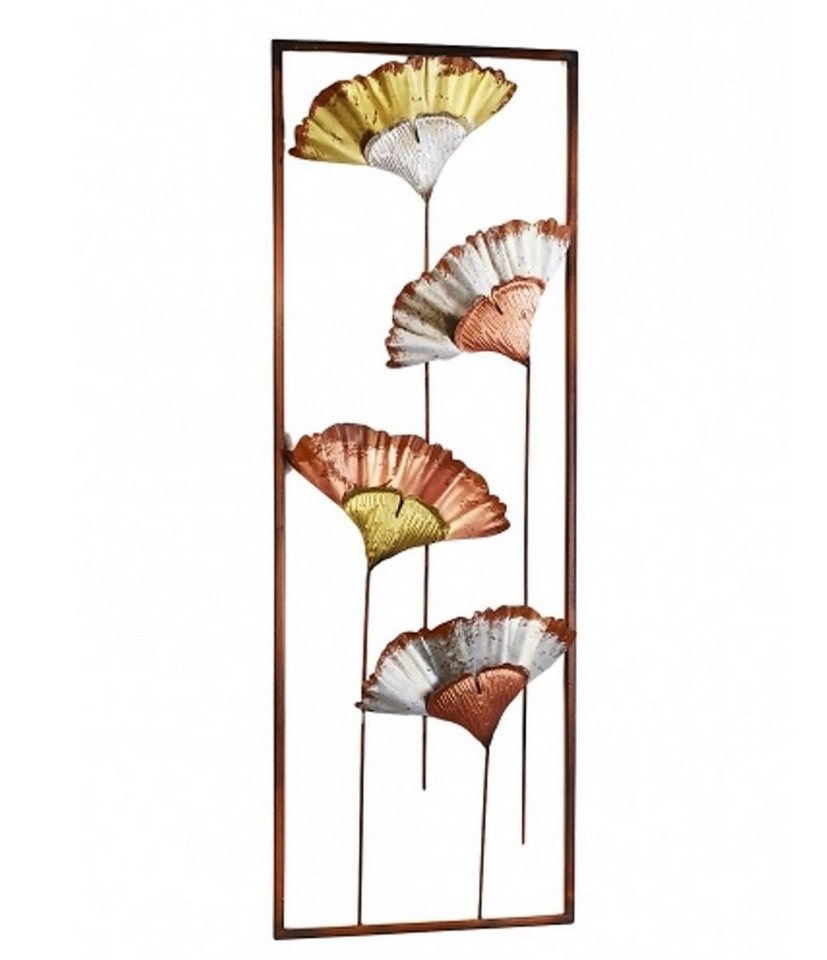 Linoows Dekoobjekt Modernes Wandbild Wandornament Ginkgo Blätter