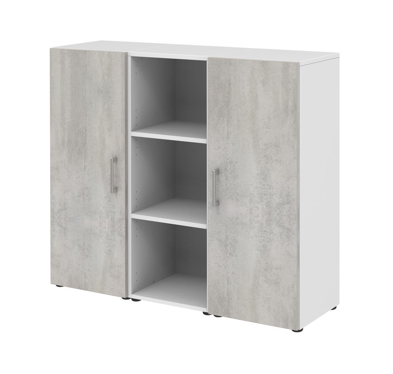 Möbelando Sideboard 859 Homeoffice By Rb Mit 2 Türen Und Offenem