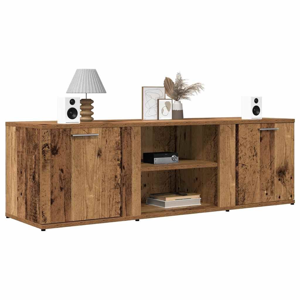 vidaXL Schrankmodule TV-Schrank Altholz-Optik 150x30x44,5 cm Holzwerkstoff